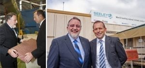 Abbott visita la fábrica Seeley International - Seeley International