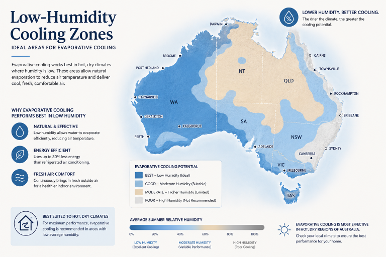 Les avantages de la climatisation à air frais en Australie | Seeley